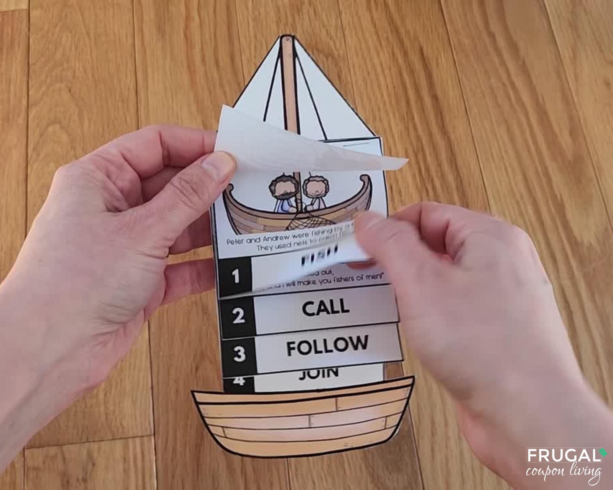 Fisher of Men Craft, Come Follow Me Disciple of Jesus, Luke 5:1-11 ...