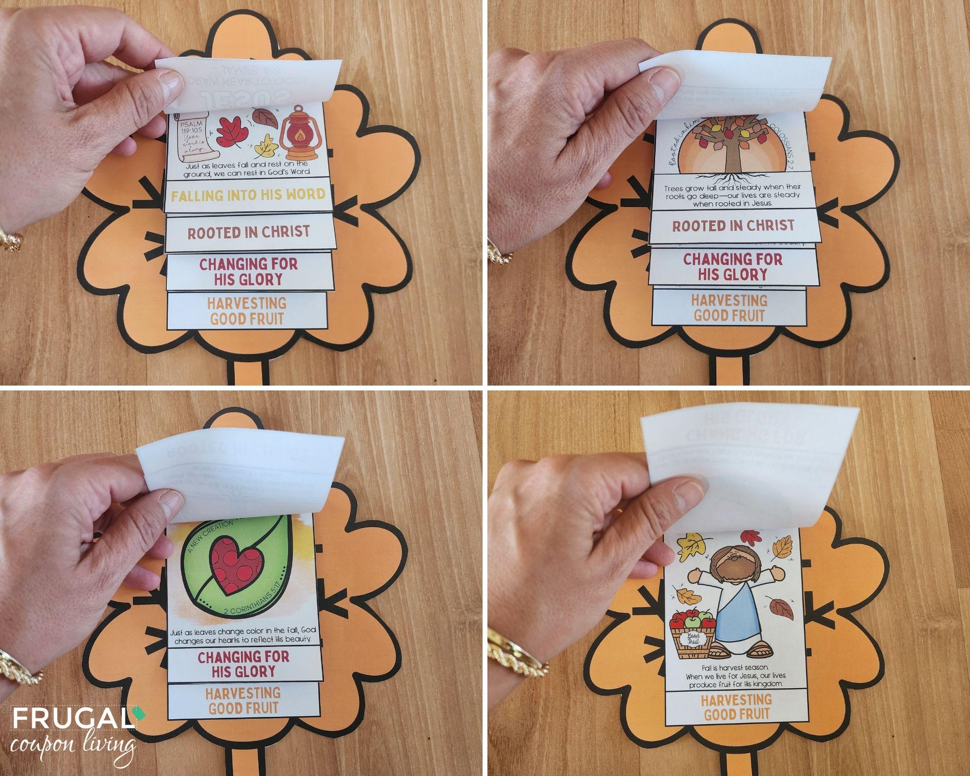 Fall for Jesus Bible Craft for Kids, Autumn Bible Activity, Fall Leaf ...