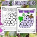 Vine & Branches Crafts for Kids, Grape Set the True Vine + Fruits of ...