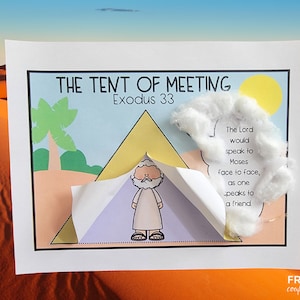 Life of Moses Craft Bundle for Kids, 7 Moses Activity Set Printable ...