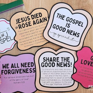 How to Share the Gospel Peanut Butter & Jelly Sandwich Craft, Share the ...