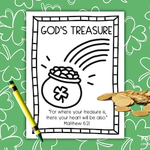 Christian St. Patrick's Day Printable Set, Holy Trinity Coloring Pages ...