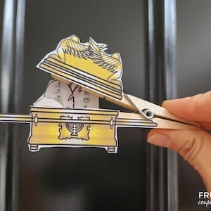 Ark of the Covenant Craft for Kids, DIY Interactive Bible Craft Inside ...