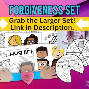 Forgiveness Craft for Kids - the Prodigal Son Hug Craft Printable Bible ...