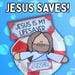 Jesus is My Lifesaver Craft for Kids, Jesus Saves VBS Summer Paper ...