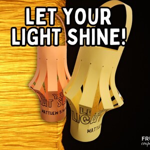 Let Your Light Shine Lantern Craft, VBS Illumination Light of the World ...
