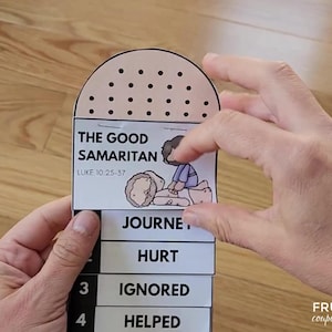 The Good Samaritan Craft for Kids, Jesus' Parable of the Good Samaritan ...