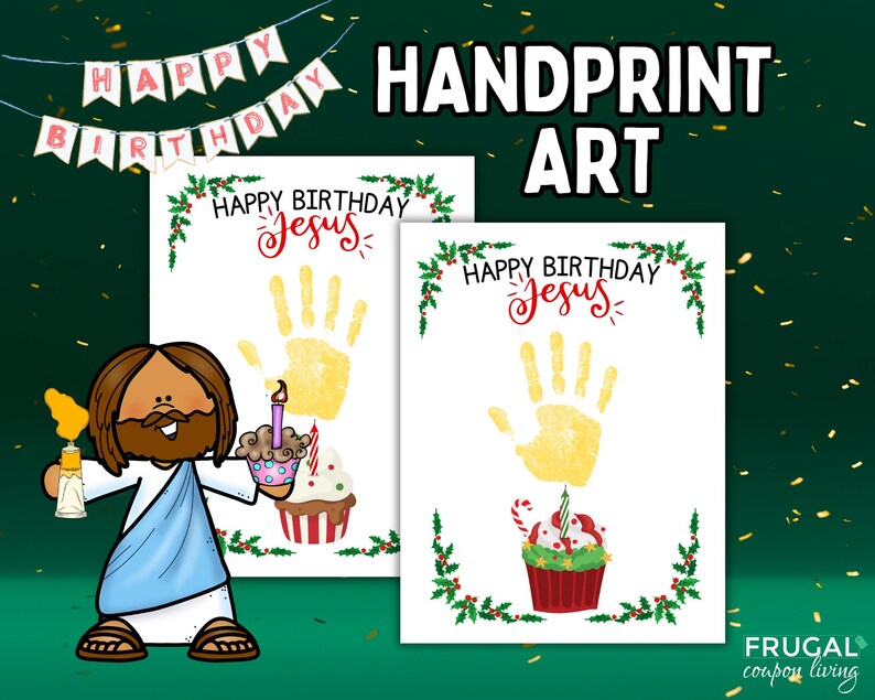 Happy Birthday Jesus Party Set, Celebrate the Reason for the Season ...