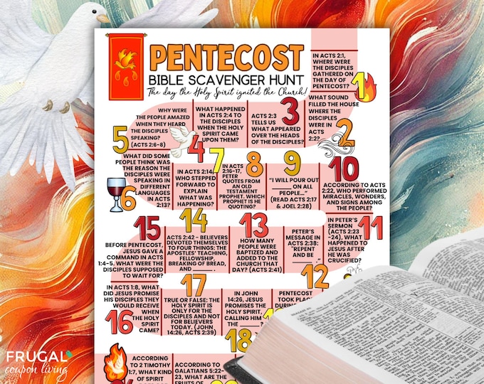 Pentecost Craft Printable Crown, Holy Spirit Hat Craft, Sunday School ...