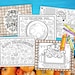 Christian Printable Thanksgiving Placemat, Thanksgiving Coloring ...