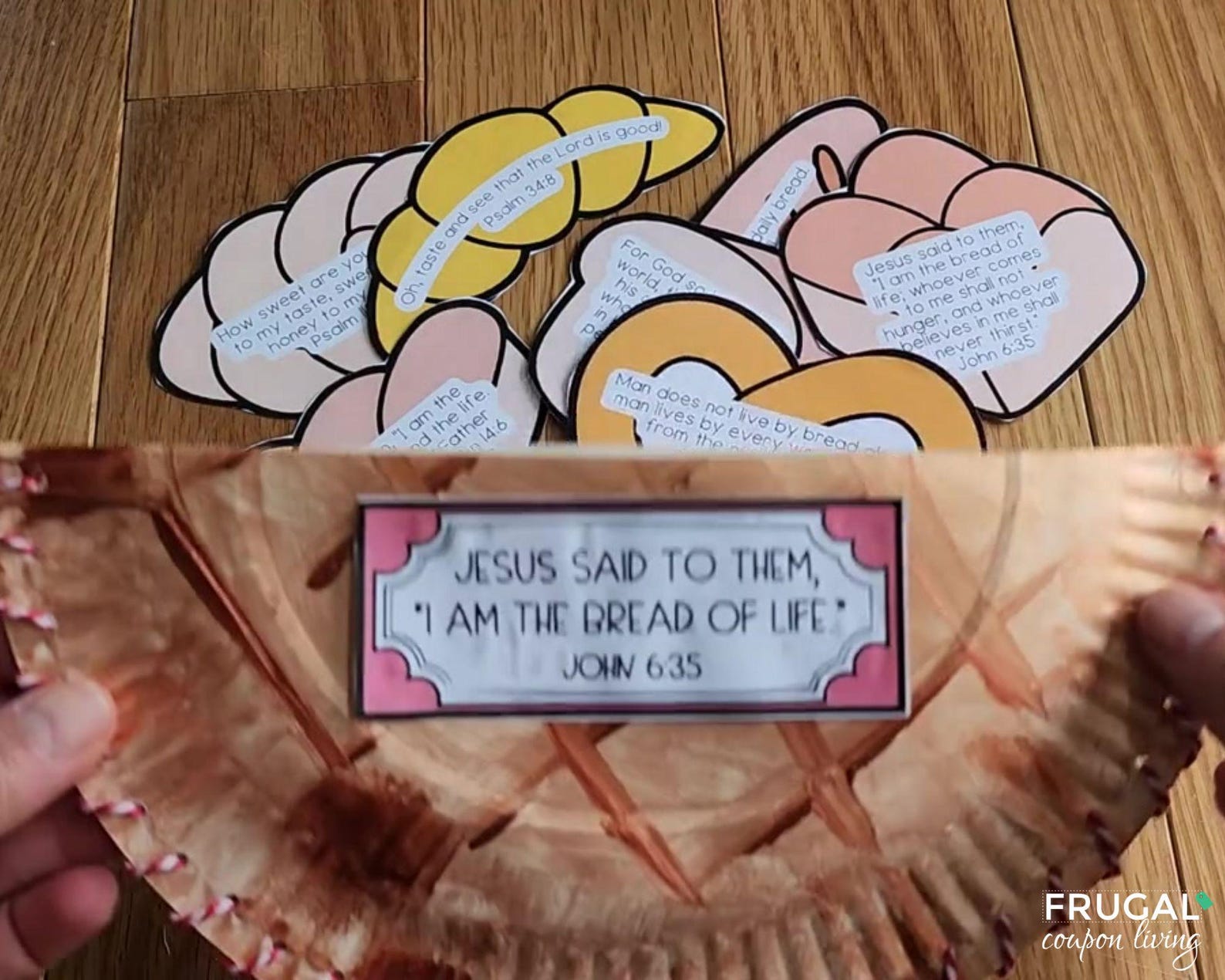 Bread of Life Craft for Kids, Jesus Said "i Am the Bread of Life ...