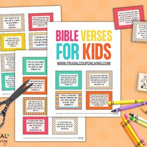 Memory Bible Verse Cards for the Whole Family Printable | 120 Best ...