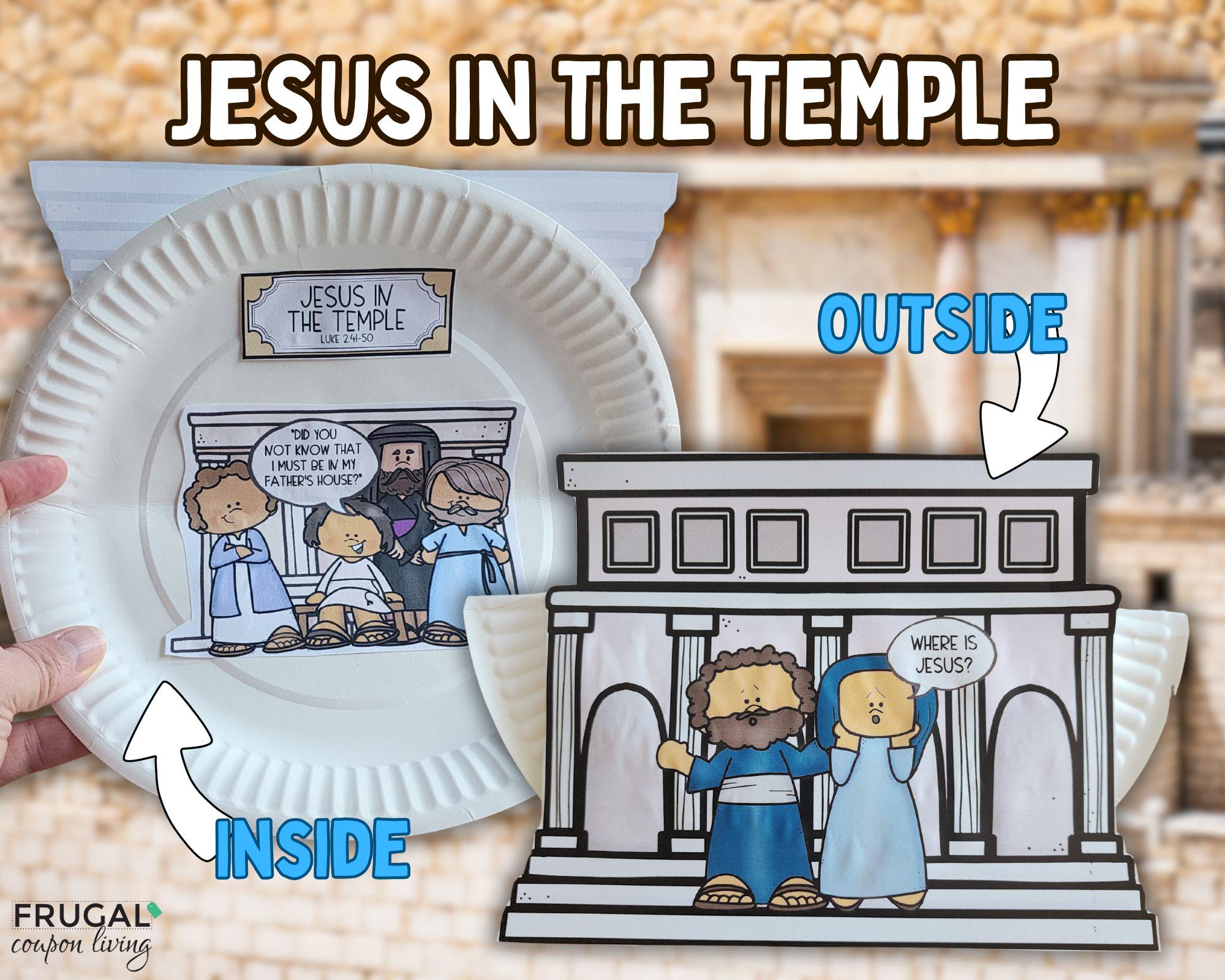 Jesus Teaching In The Temple Clip Art