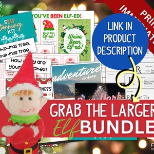 4 Elf Prescriptions RX From Santa Official Elf Doctor Note Sick Elf ...