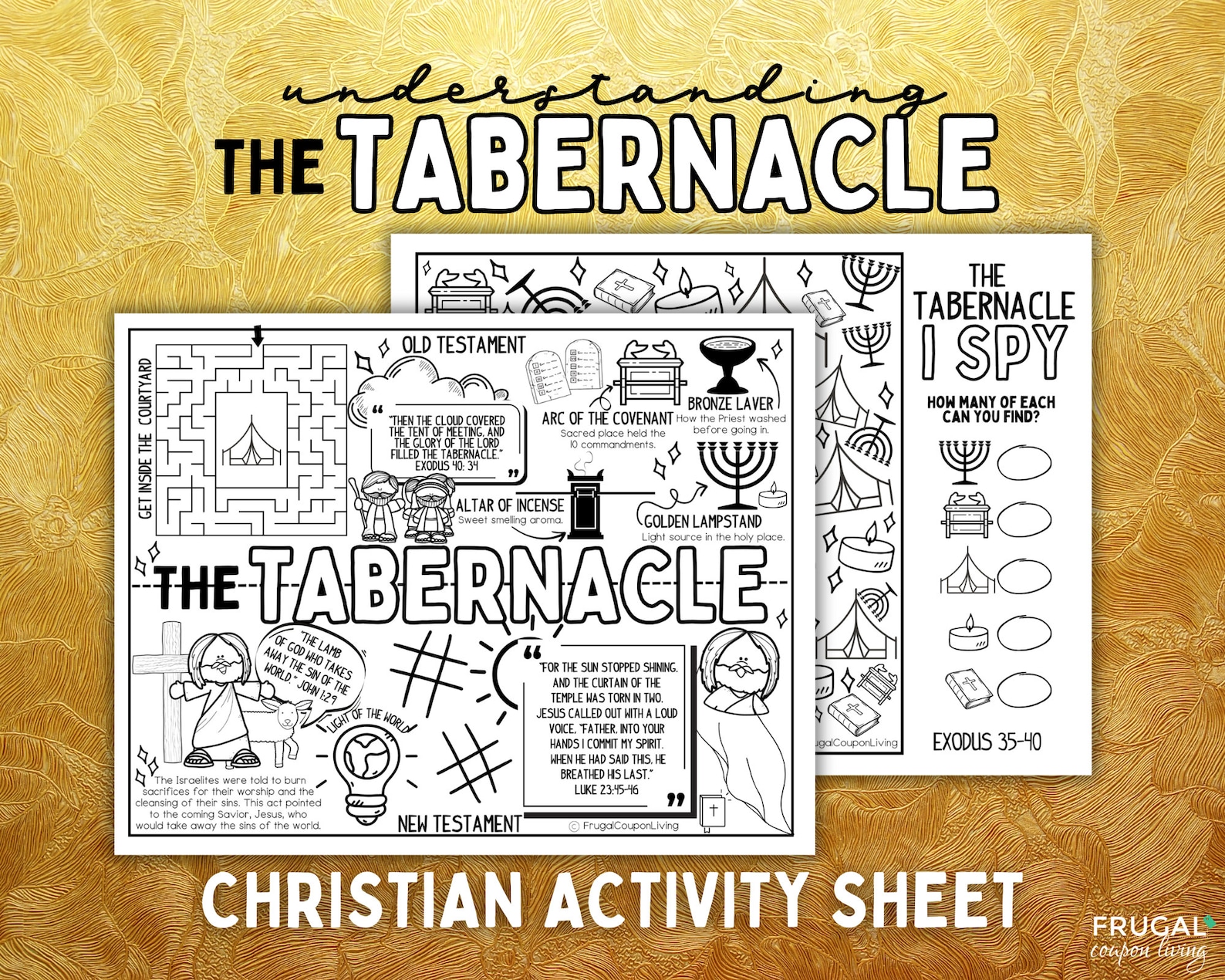 Life of Moses Craft Bundle for Kids, 7 Moses Activity Set Printable ...