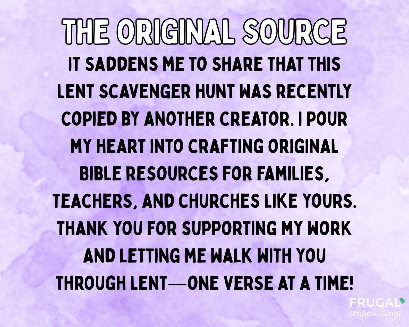 40 Days of Lent Bible Scavenger Hunt Printable, Journey to the Cross ...