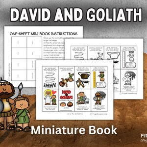 David and Goliath Coloring Wheel, Bible Craft for Kids, 1 Samuel 17 ...