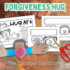 The Prodigal Son Craft Bundle for Kids, Parable Luke 15 the Lost Son ...