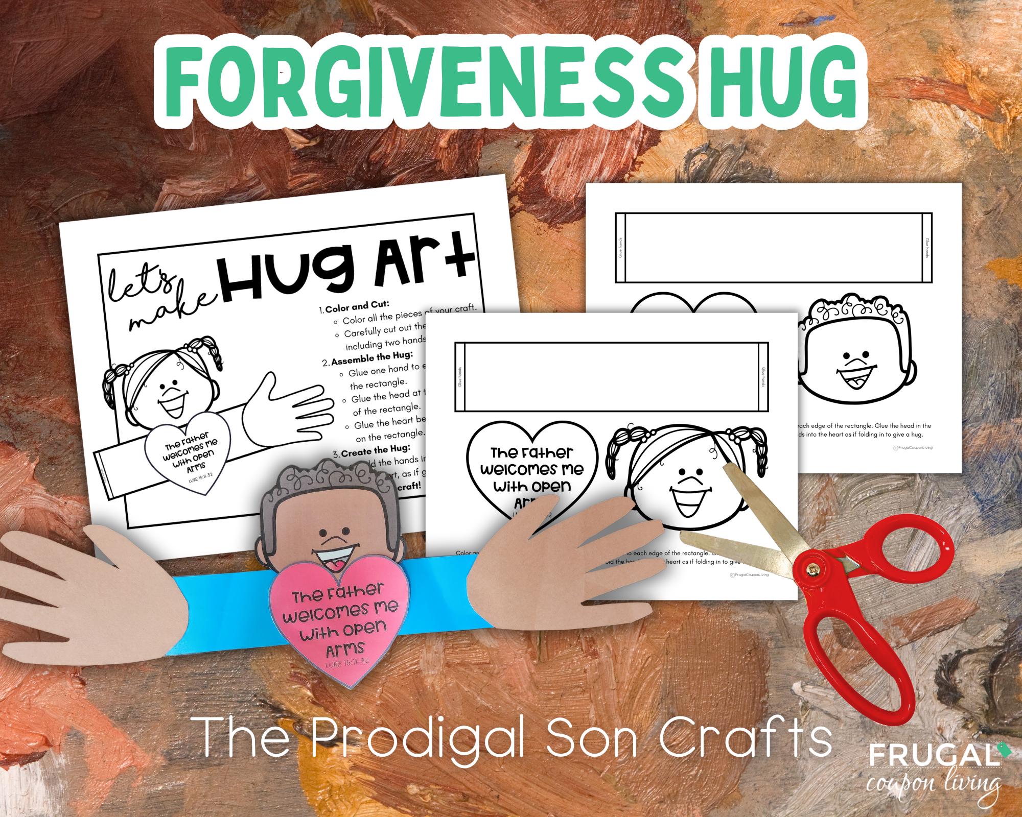 The Prodigal Son Craft Bundle for Kids, Parable Luke 15 the Lost Son ...