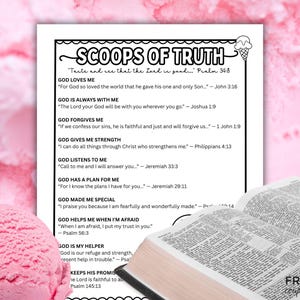 Ice Cream Craft for Kids, Taste & See That the Lord is Good Psalm 34:8 ...