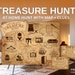 Indoor Treasure Hunt for Kids Indoor Scavenger Hunt Clues Cards ...