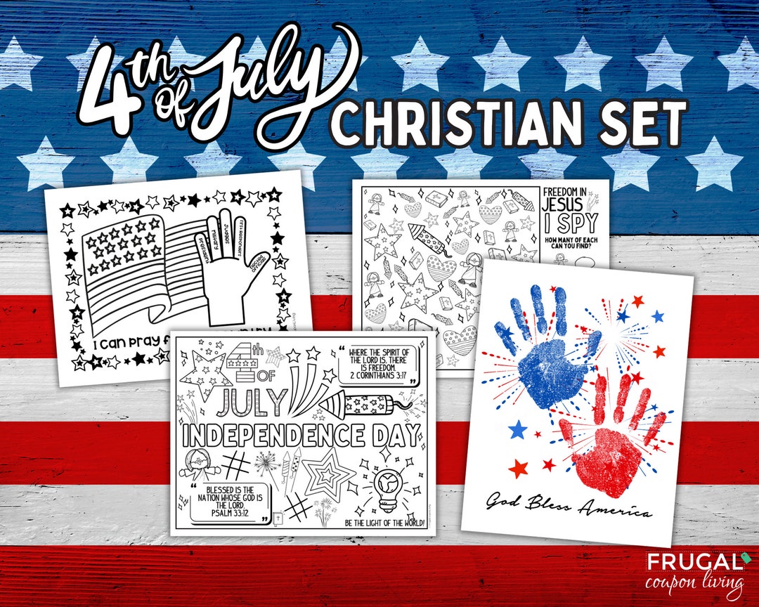4th of July Independence Day Children's Church Idea, Christian ...
