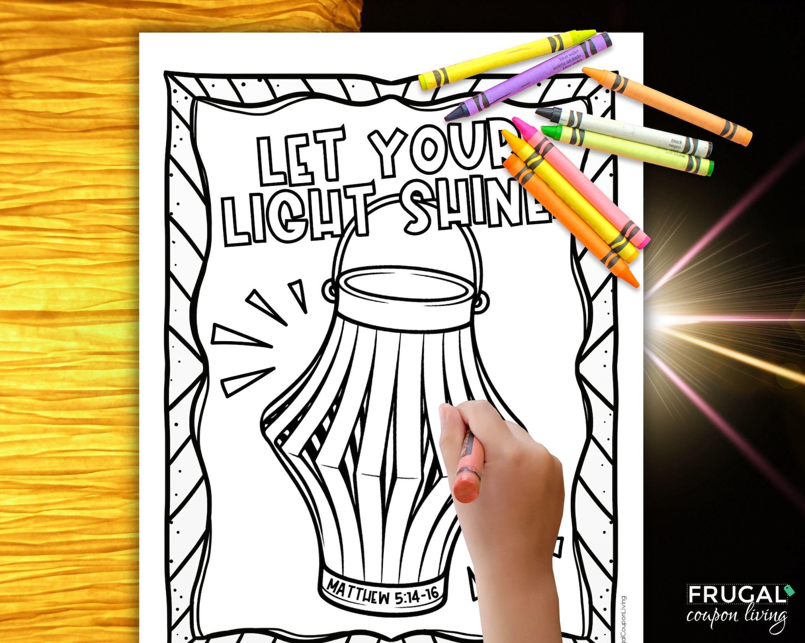 Let Your Light Shine Lantern Craft, VBS Illumination Light of the World ...