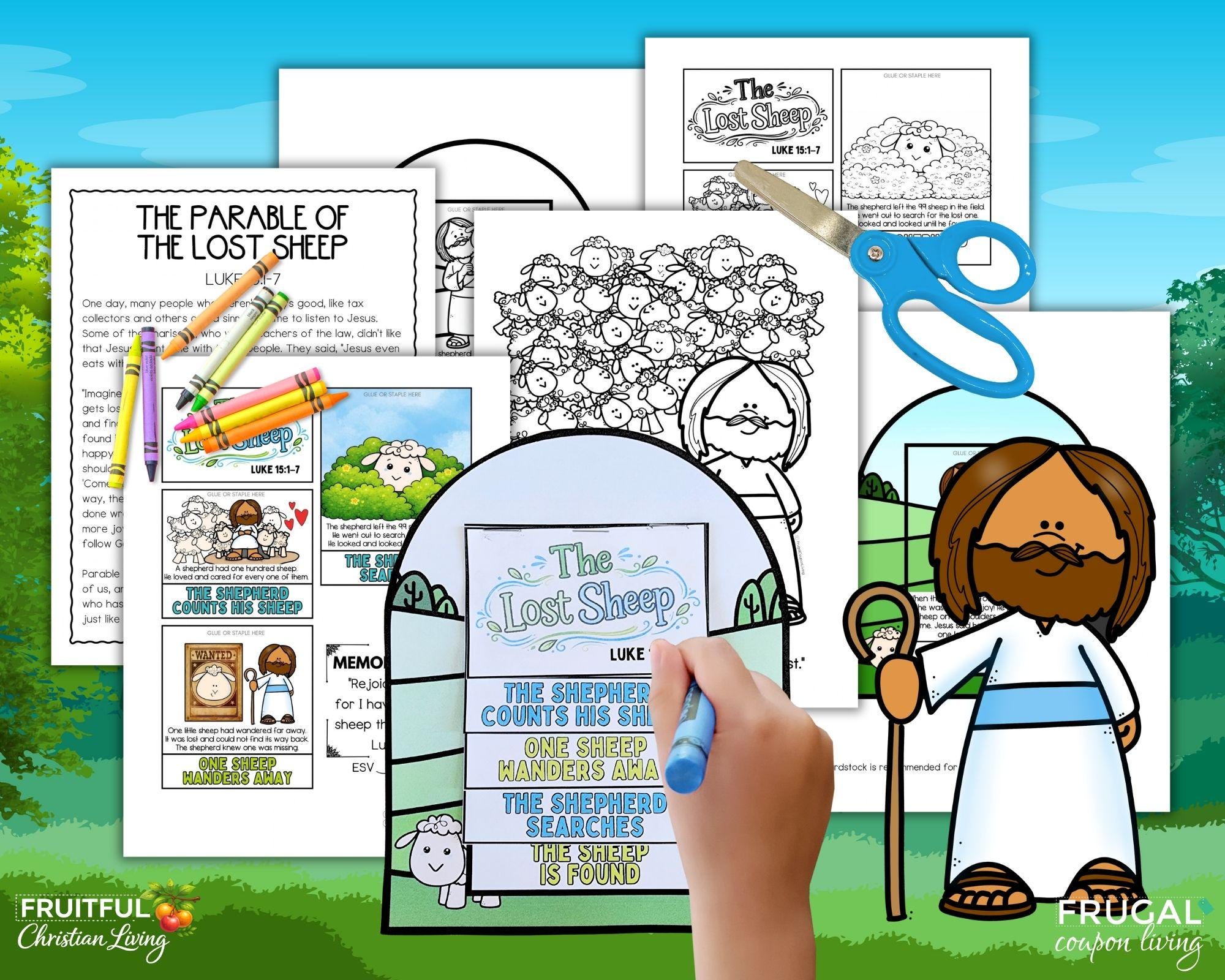 Parables of Jesus Craft Set, Jesus' Parables in the Bible, New ...