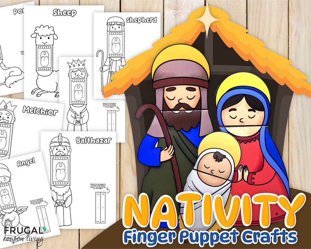 Nativity Craft for Kids | Christmas Sunday School Lesson | Kids ...