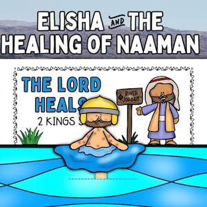 Elisha and Story of Naaman Healed of Leprosy, 2 Kings 5 Sunday School ...