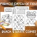 Miraculous Catch of Fish Bible Story Craft, John 21:1-14 Miracle of ...