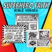 Hero Faith Bible Verse Scripture Coloring Pages, Jesus Saves Christian ...
