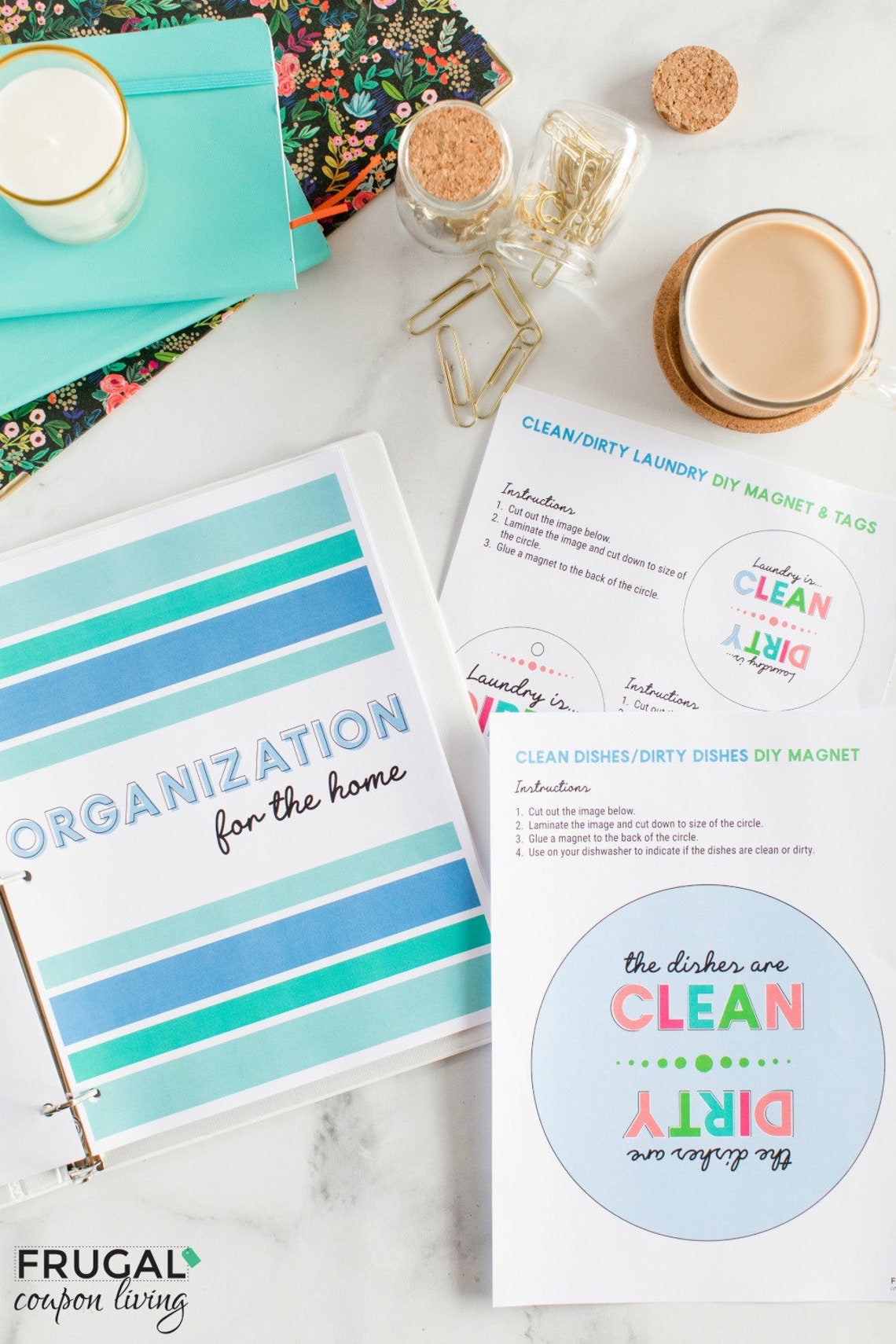 The BEST Busy Mom Binder & Planner Home Management Binder | Etsy