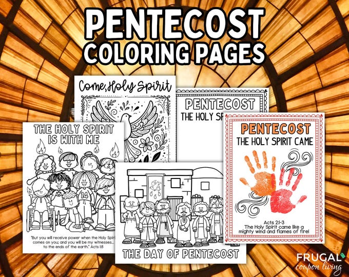 DIY Pentecost Headband Craft Activity Christian Kid Acts 2 Sunday ...