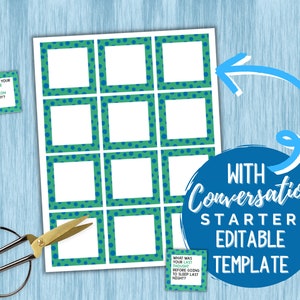 Family Conversation Starter Cards | 65+ Dinner Conversation Cards for ...