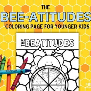 Beatitudes for Kids Bible Verse Activity the Beatitudes Coloring Wheel ...