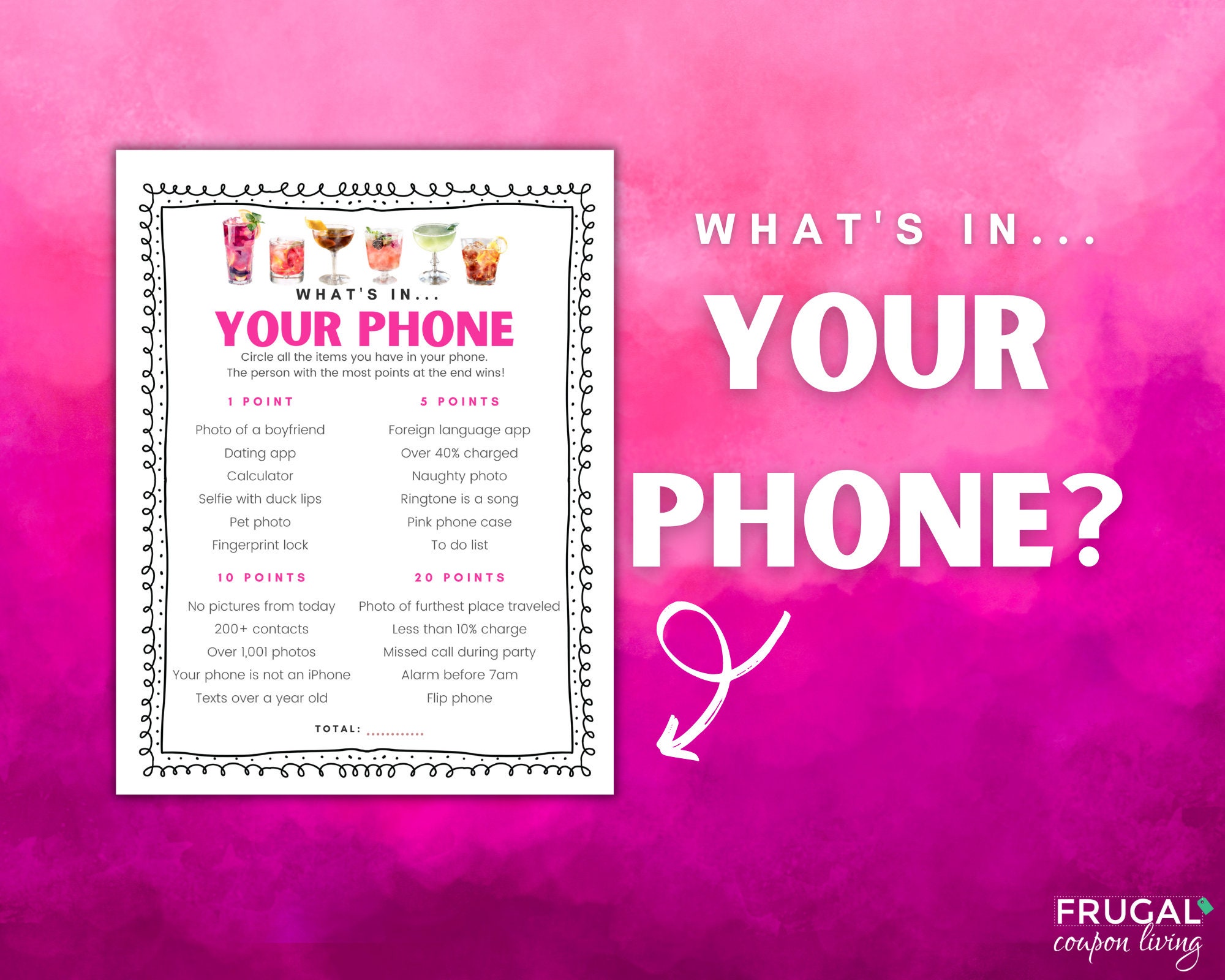 Girls Night Games Printable, 17 Ladies Night Out Games, Galentine's Day ...