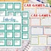 The Best Car Games | Printable Travel Games for Kids Bundle | 12 Road ...