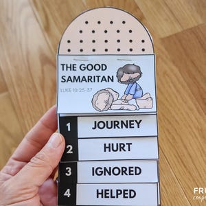 The Good Samaritan Craft for Kids, Jesus' Parable of the Good Samaritan ...