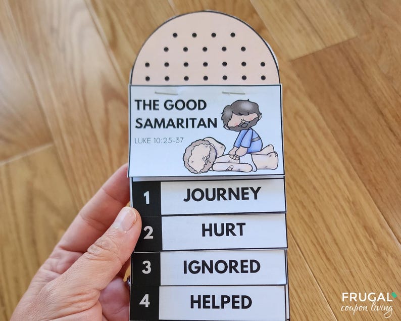 The Good Samaritan Craft for Kids, Jesus' Parable of the Good Samaritan ...