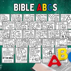 Bible Abcs Alphabet Coloring Pages, Christian Bible Coloring Sheets for ...