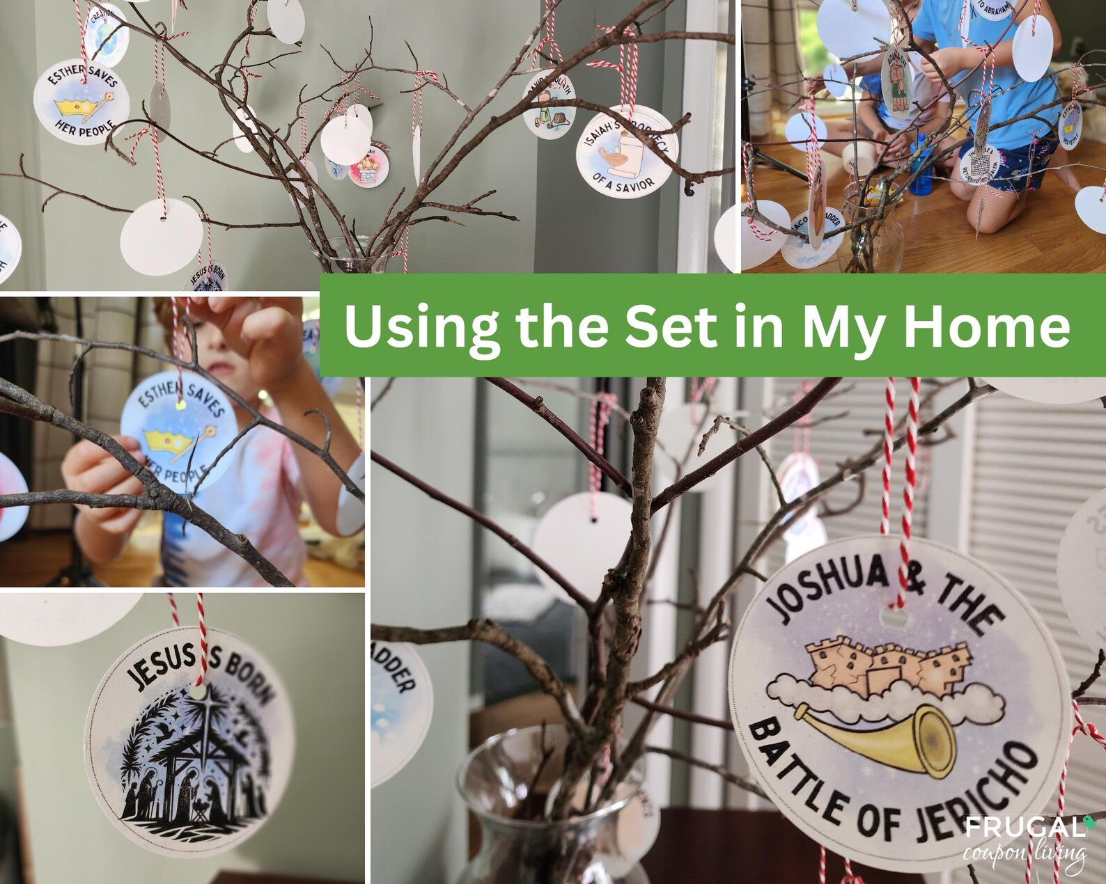 Jesse Tree Ornaments Printable Set, the Jesse Tree Advent Activity for ...