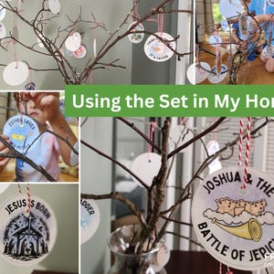 Jesse Tree Ornaments Printable Set, the Jesse Tree Advent Activity for ...