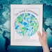 Christian Earth Day Craft Printable, Earth Paper Craft for Kids ...