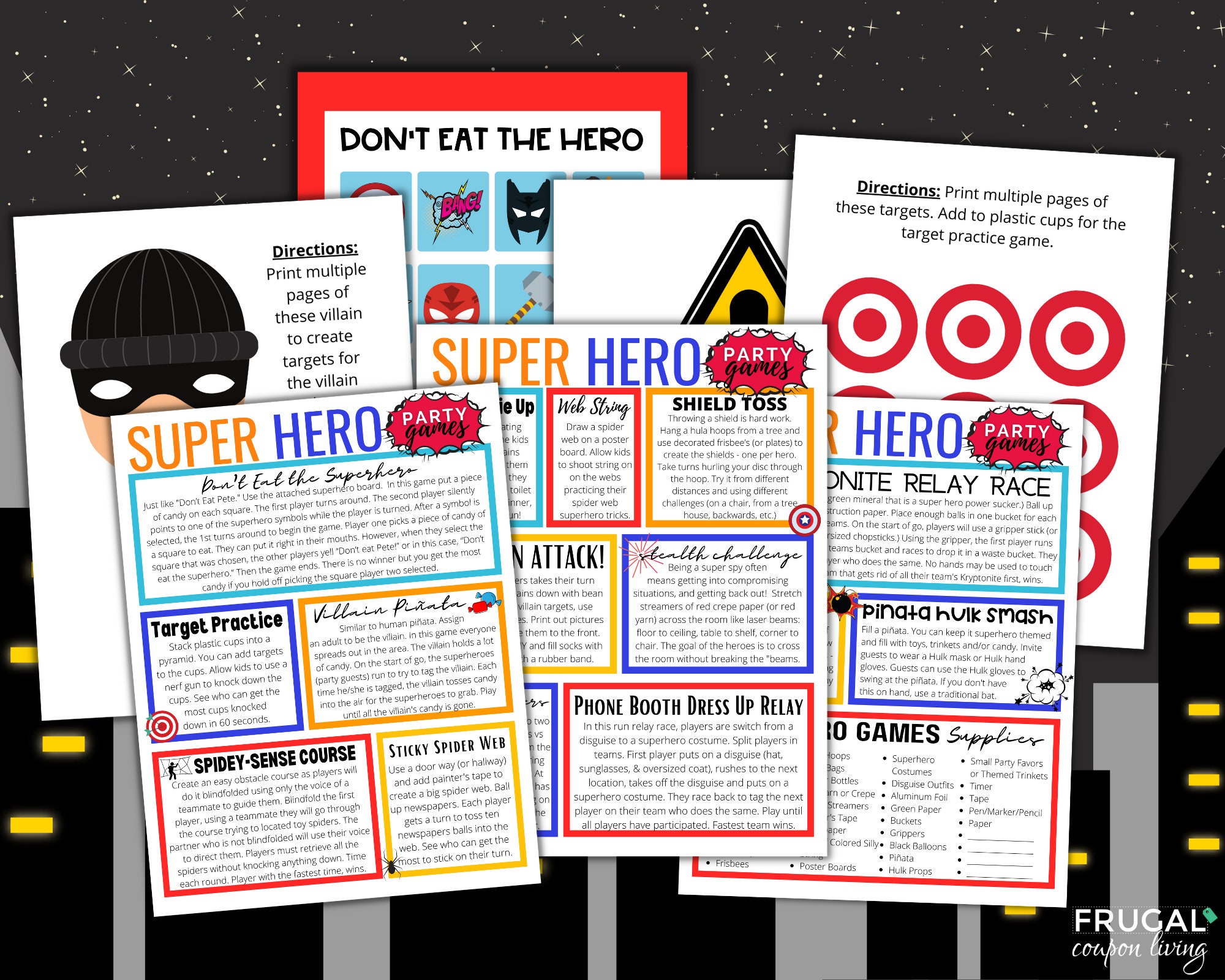 15 Fun Superhero Party Games | Birthday Party Activity for Kids ...