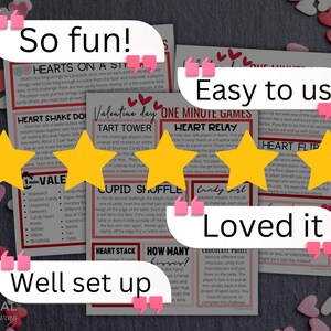 Valentine's Day One Minute Games, 60-second Challenge Valentine's Day ...