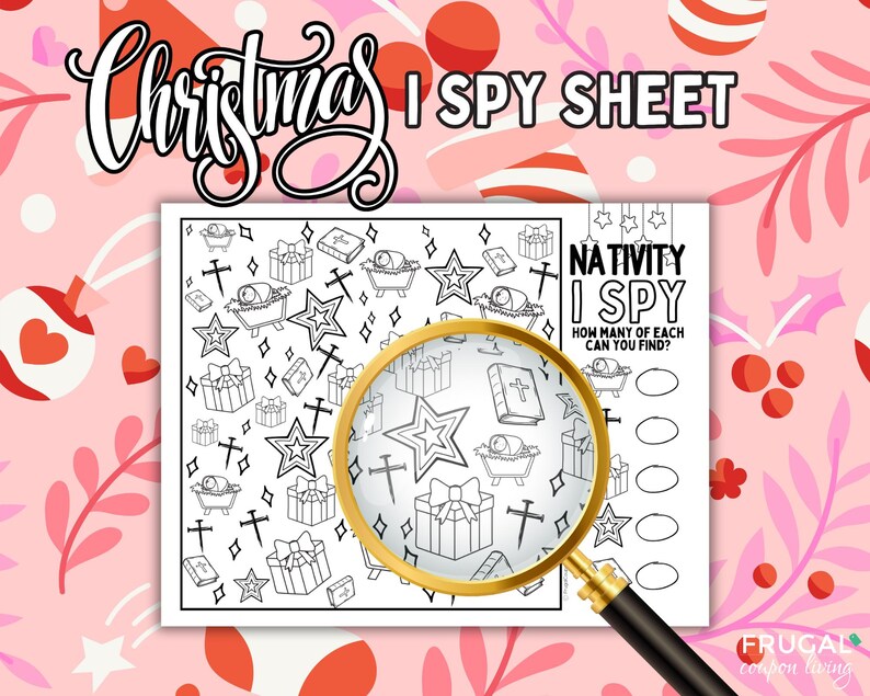 Christian Christmas Activity Mats, Kids Christmas Sunday School ...