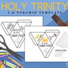 Holy Trinity Triangle Stick Craft, God is 3-in-1 Father, Son, Holy ...