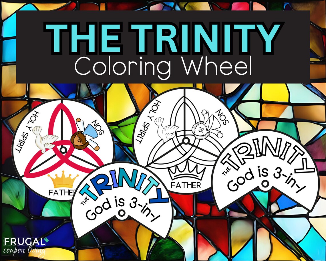 Holy Trinity Craft Set for Kids, God 3-in-1 Sunday School Printable ...