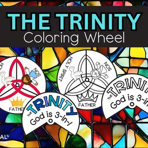 Holy Trinity Craft Set for Kids, God 3-in-1 Sunday School Printable ...